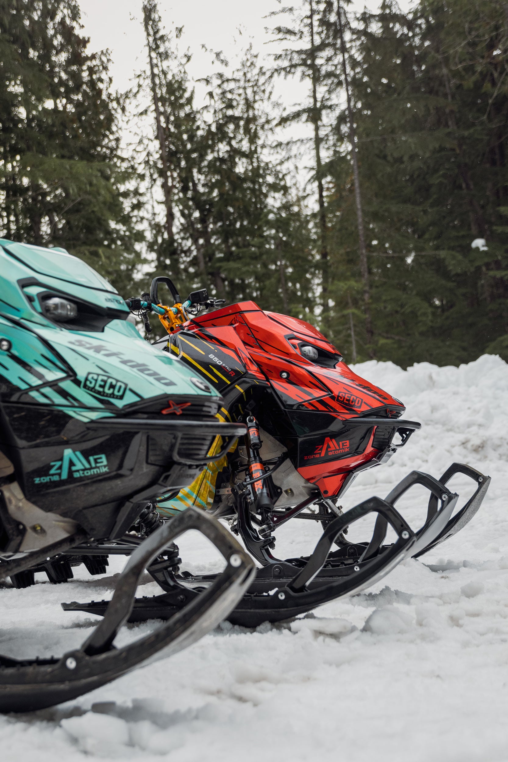 Bumpers for Ski-Doo snowmobile | B-PWR